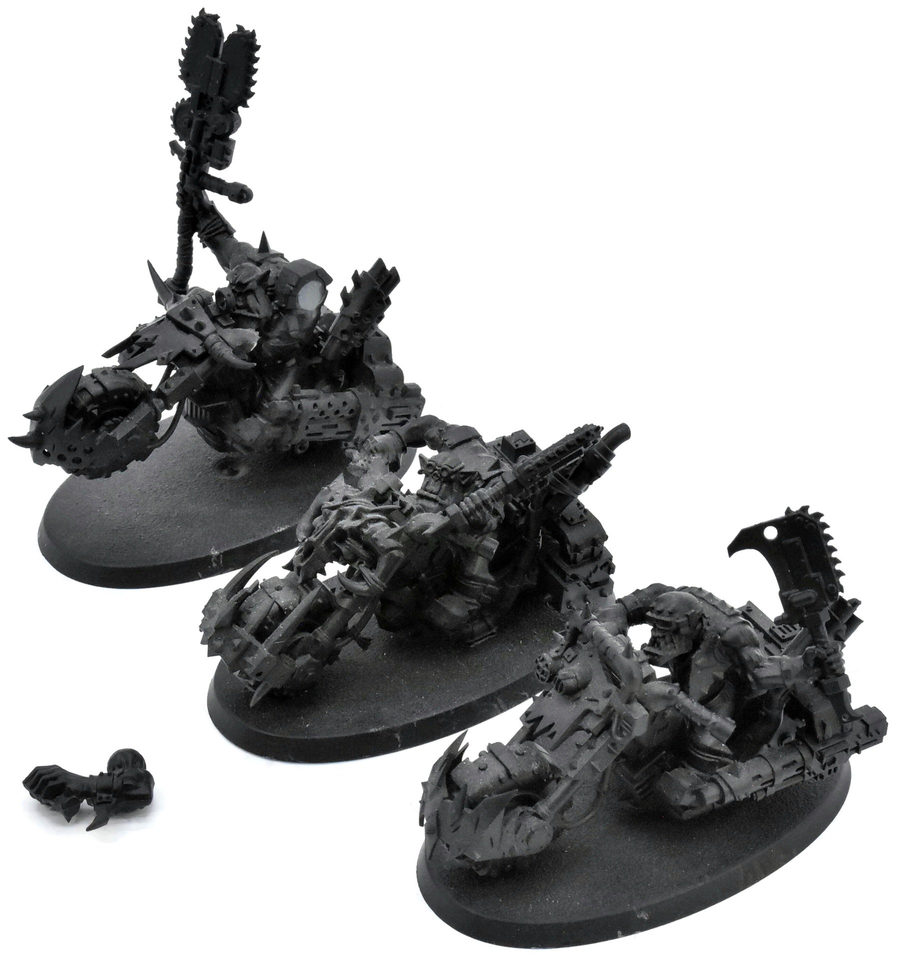 ORKS 3 Ork Warbiker Mob #1 Warhammer 40K – Kingdom of the Titans