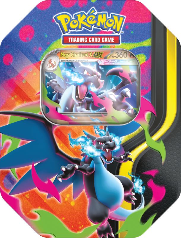Pokemon TCG Mega Charizard X Tin (EN) (PRE ORDER) – Kingdom of the Titans