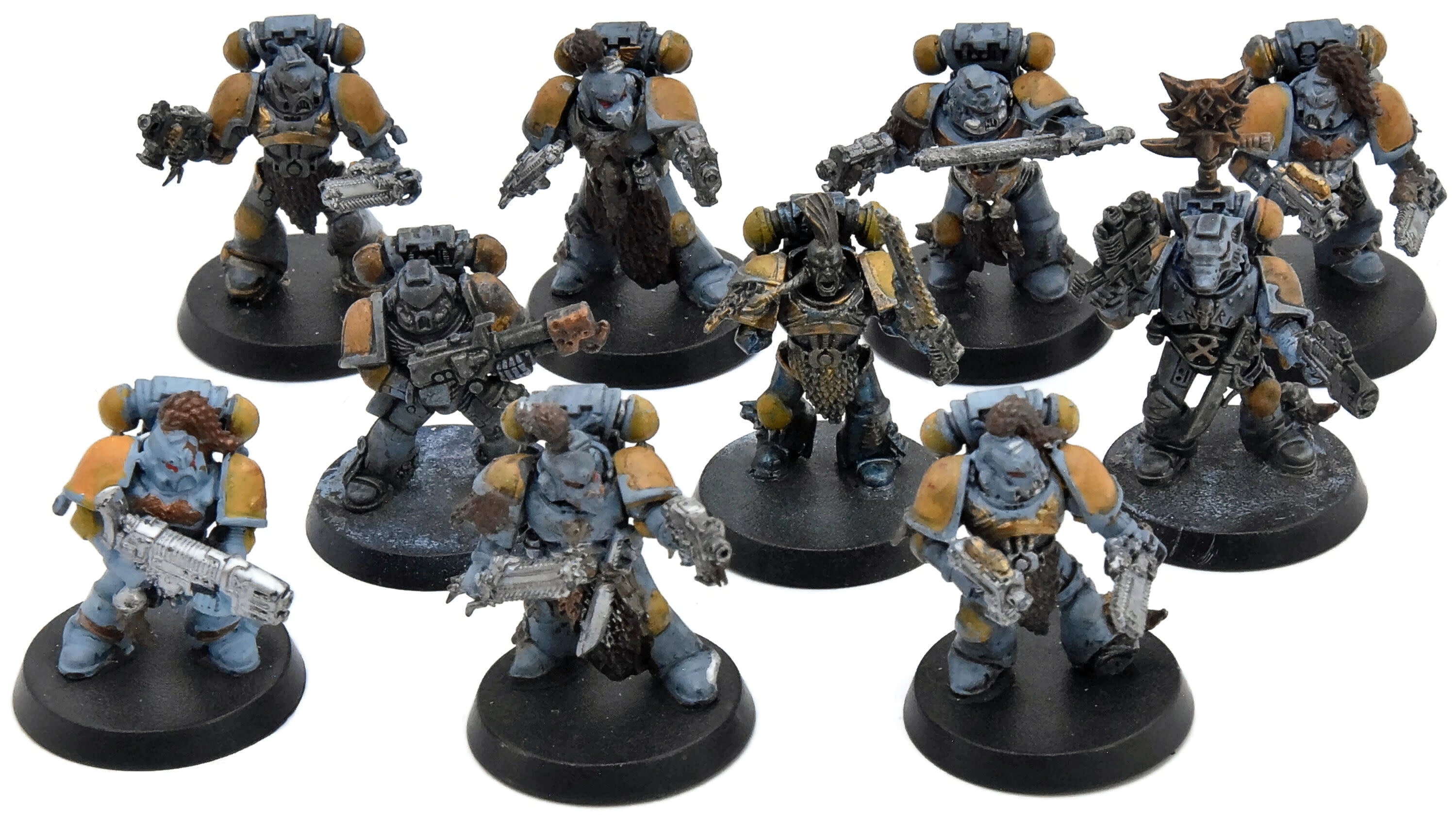 SPACE WOLVES 10 Grey Hunters #1 Warhammer 40K 3732 – Kingdom of the Titans